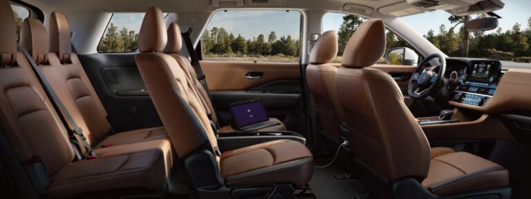 2025 Nissan Pathfinder Seats and Materials Across All Trim Levels